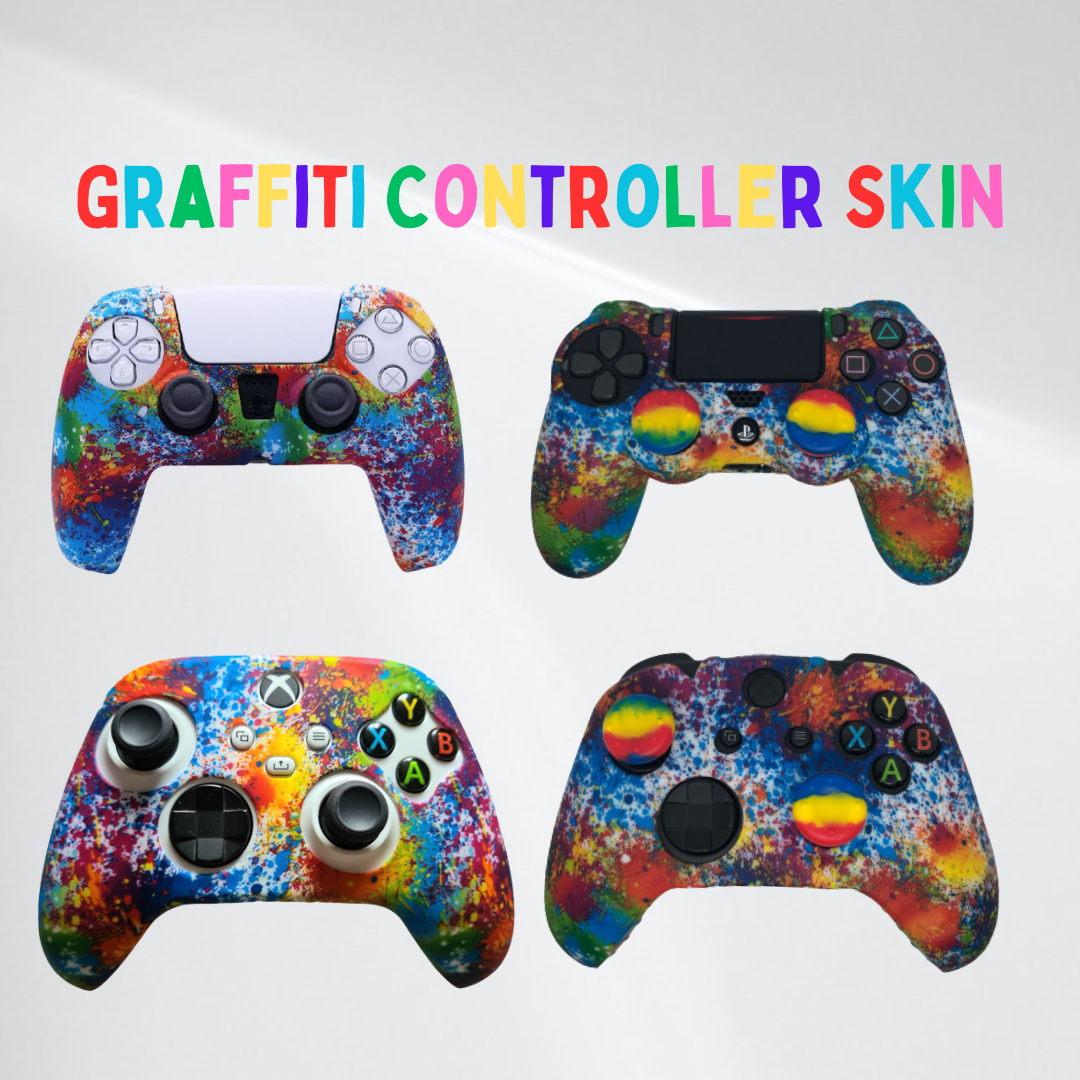 Graffiti Controller Skin – Faithful Grips