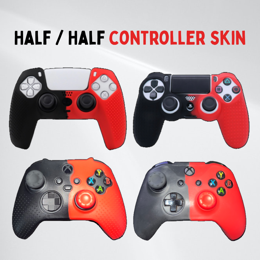 Half/Half Controller Skin – Faithful Grips