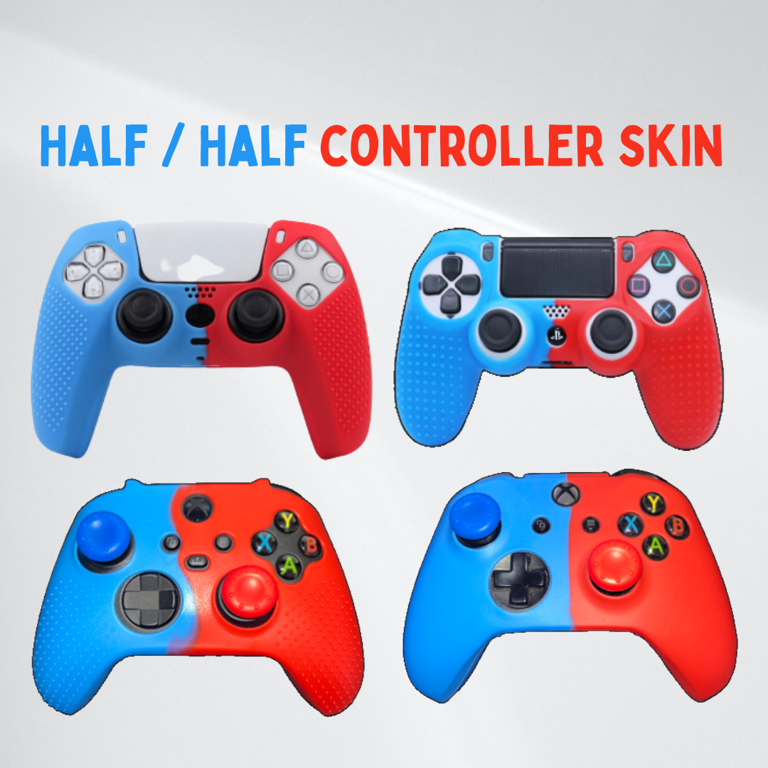 Half/Half Controller Skin – Faithful Grips