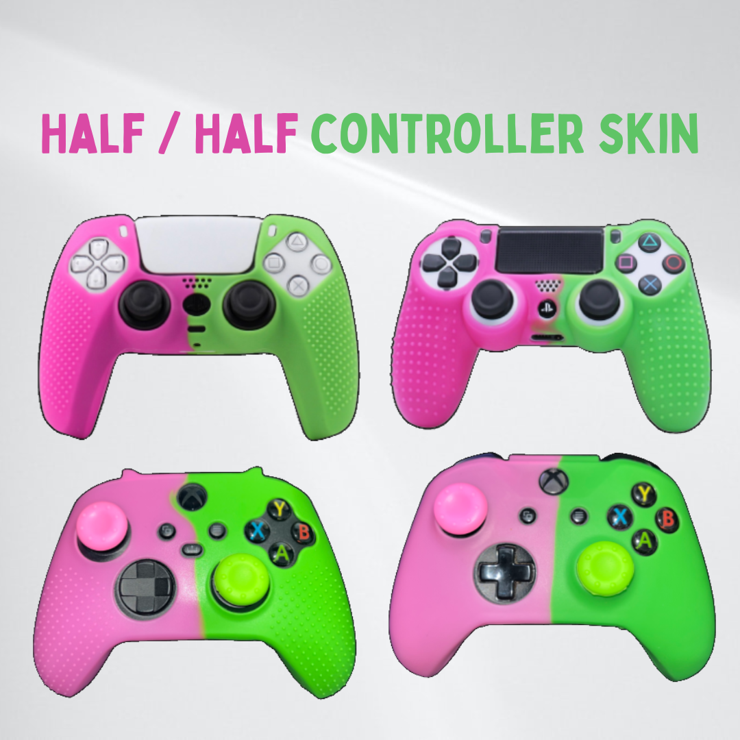 Half/Half Controller Skin – Faithful Grips