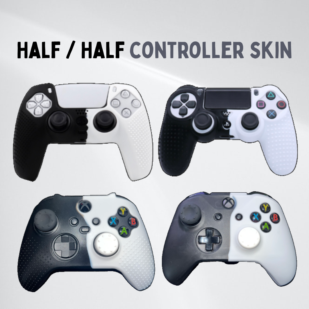Half/Half Controller Skin – Faithful Grips