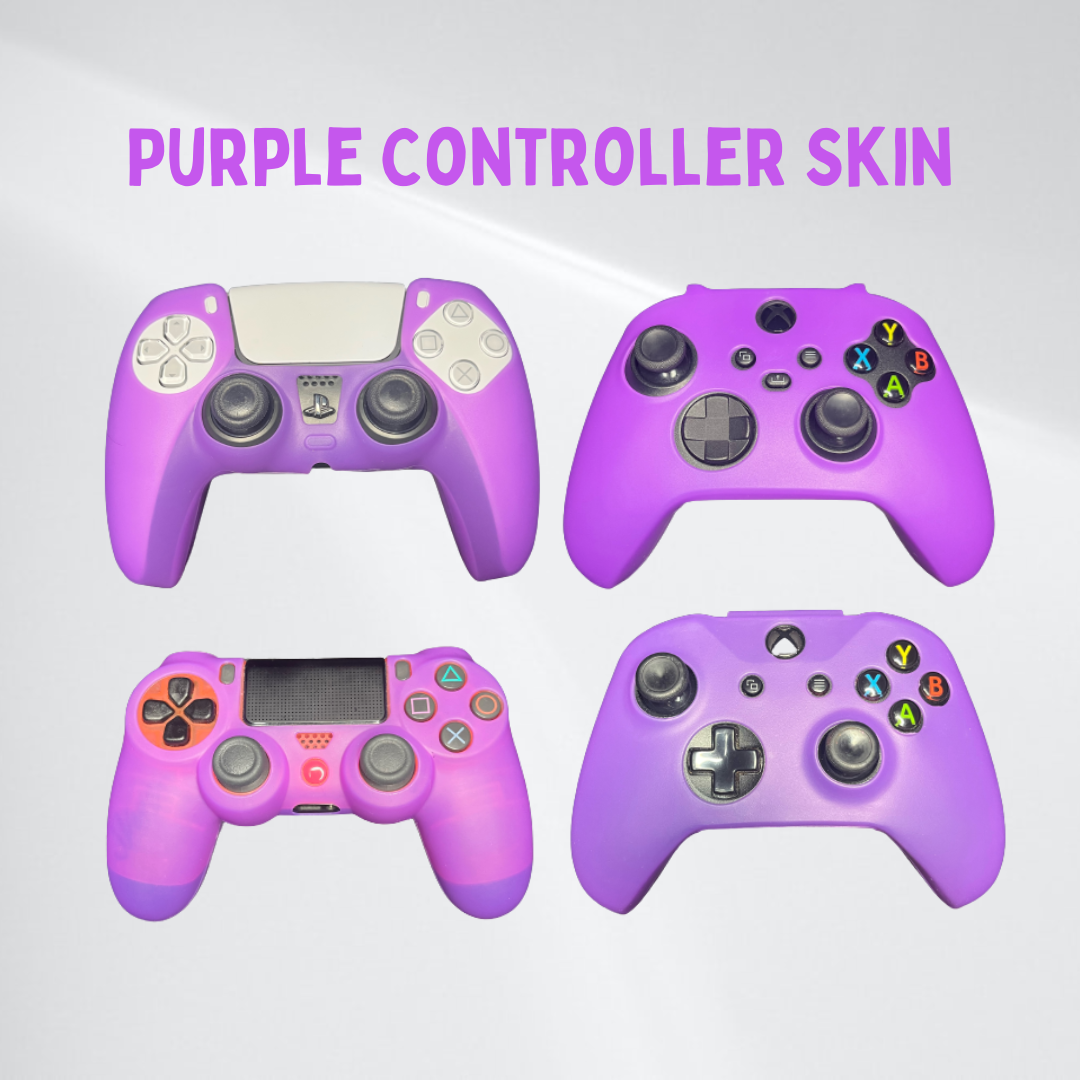 Purple Controller Skin – Faithful Grips
